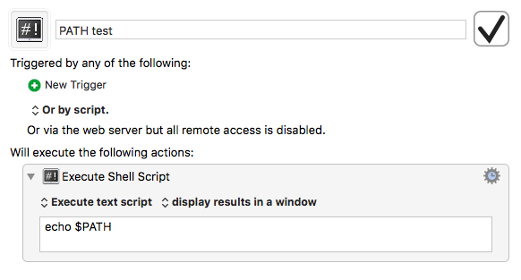 The Keyboard Maestro scripting environment - All this